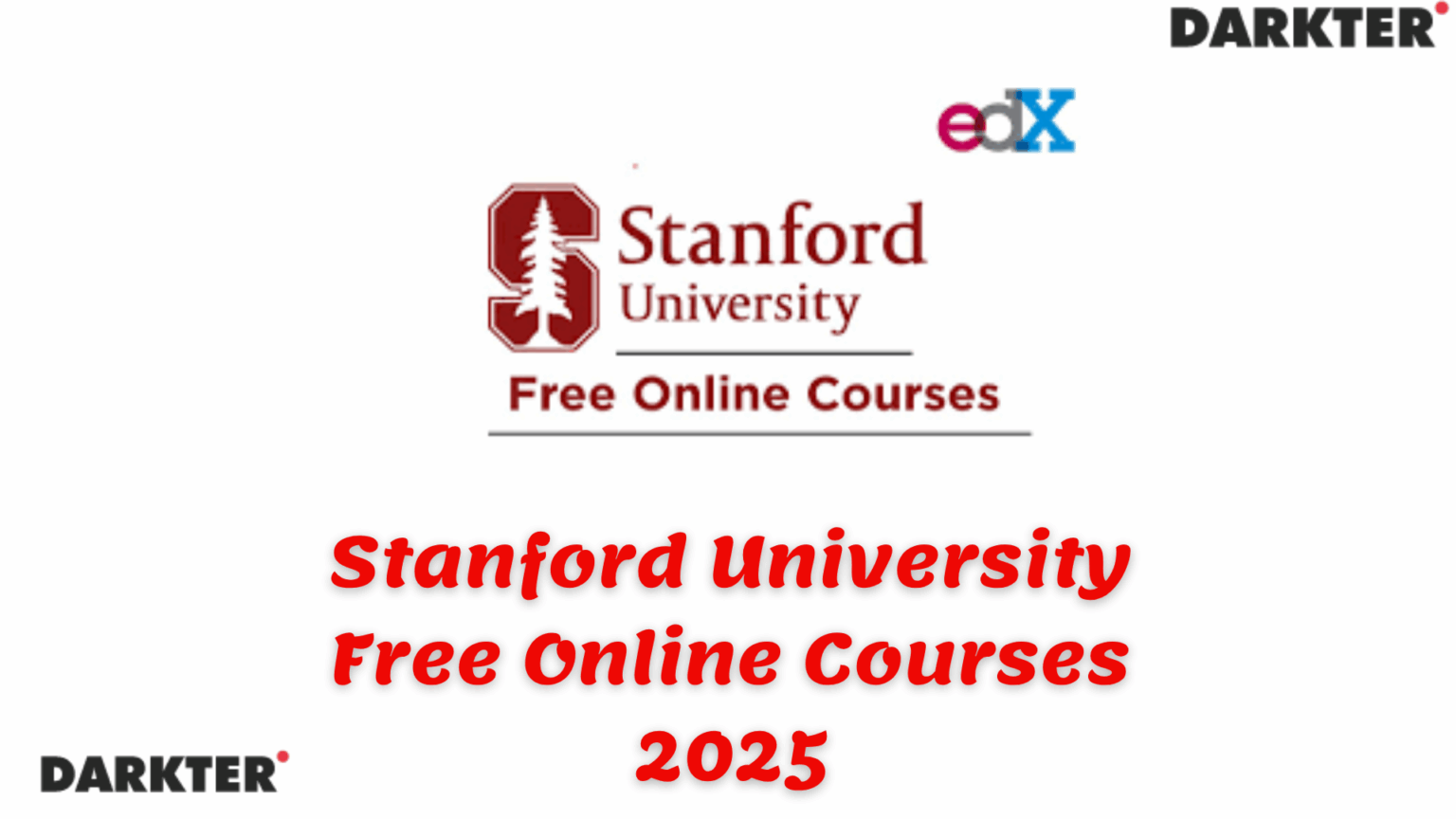 Stanford University Free Online Courses 2025 - Darketer