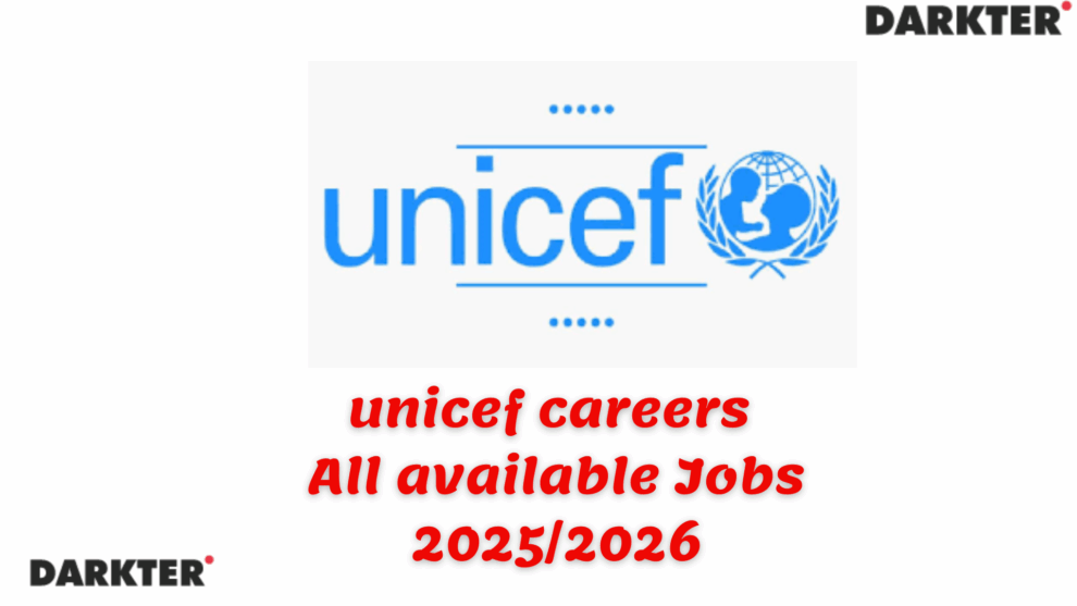 unicef careers All available Jobs 2025/2026 - Darketer